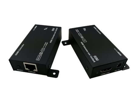 E-GREEN Adapter-Konvertor HDMI extender - RJ 45 cat5e/6, 60m