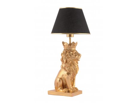 OPVIQ Stona lampa Lion King Black