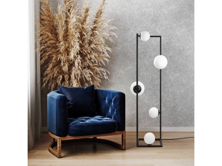 OPVIQ Podna lampa Corner 13775 Black