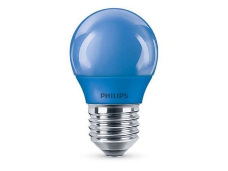 PHILIPS LED sijalica 3.1W(25W) P45 E27 plava