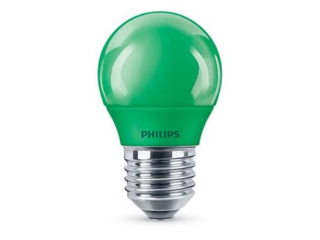PHILIPS LED sijalica 3.1W(25W) P45 E27 zelena