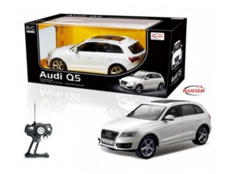 RASTAR Igračka RC auto Audi Q5 1:24 (crni, beli)