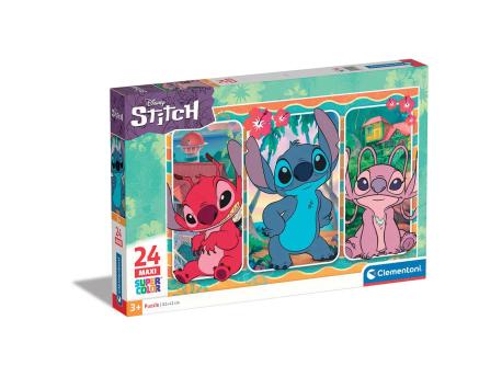 CLEMENTONI Puzzle 24 maxi Disney stich ( CL24029 )