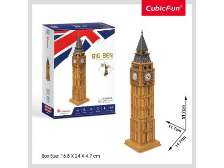CUBICFUN PUZZLE BIG BEN C094h