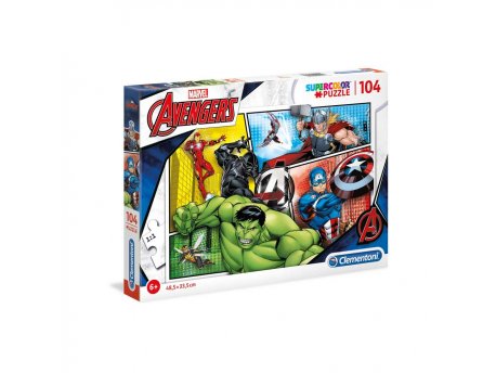 CLEMENTONI PUZZLE 104 AVENGERS - 2019