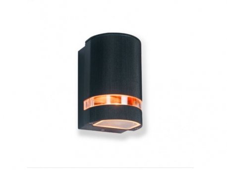 BBLINK SVETILJKA JM-5101 ZIDNA CRNA 1*GU10 IP44