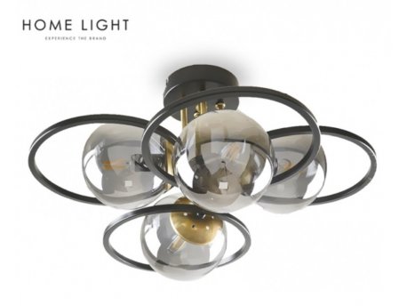 BBLINK Nalan19064 Luster 4*E27 Crna/Hrom