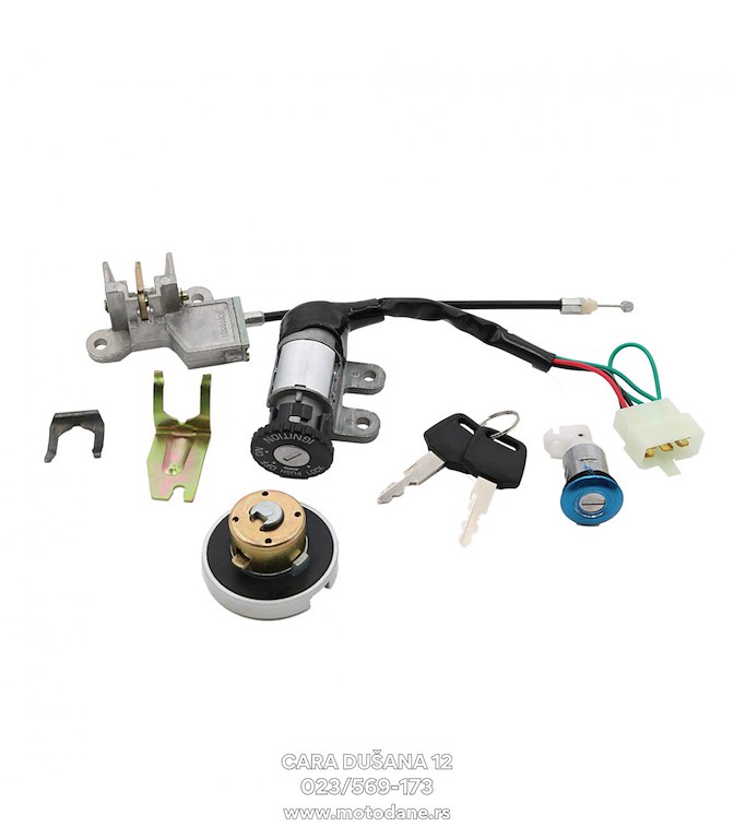 Kontakt brava skuter SPRINT SPORT BASIC PEDA PICCOLO 50cc čep rezervara set