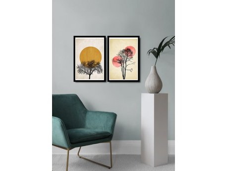 WALLXPERT Dekorativna slika 2PSCTCIZ 007