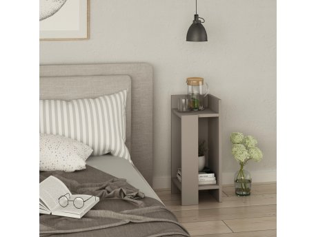 HANAH HOME Noćni stočić Elos Right Light Mocha
