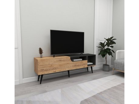 HANAH HOME TV polica Alba Atlantic Pine Anthracite (550ARN2962)