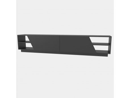 HANAH HOME TV polica Rhodes Anthracite (322RTC2442)