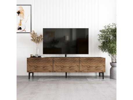 HANAH HOME TV polica Felix Walnut