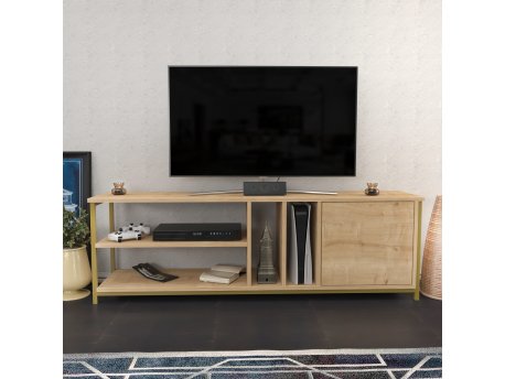 HANAH HOME TV polica Oneida Gold Oak