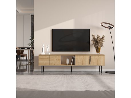 HANAH HOME TV polica Ramsey Sapphire Oak