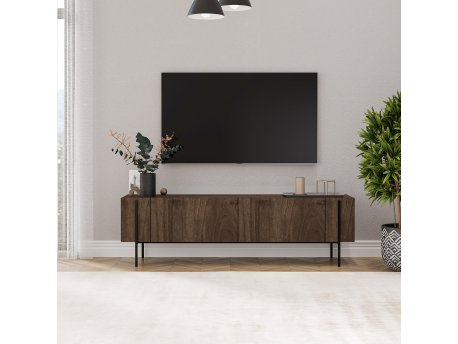 HANAH HOME TV polica Herman Walnut