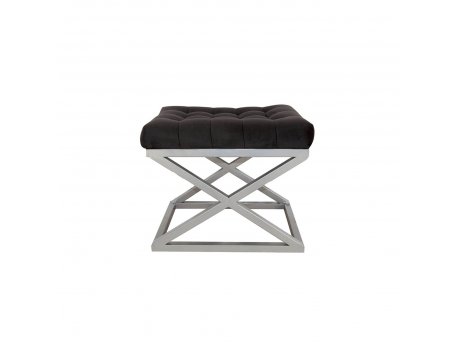 Atelier del Sofa Tabure Capraz Silver Black
