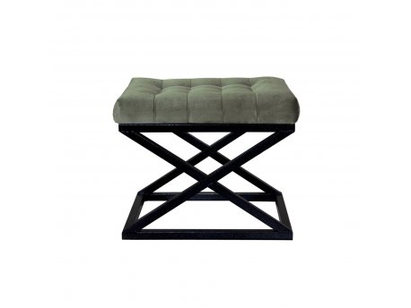 Atelier del Sofa Tabure Capraz Black Green