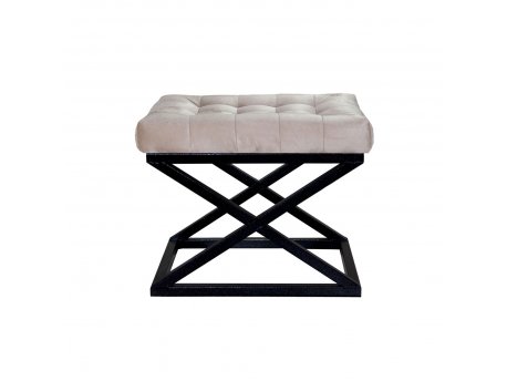 Atelier del Sofa Tabure Capraz Black Cream