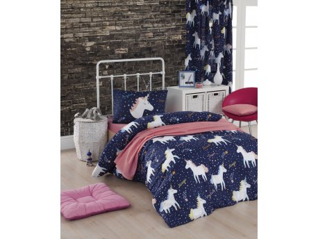 L`ESSENTIEL MAISON Posteljina (155 x 200) Magic Unicorn Dark Blue