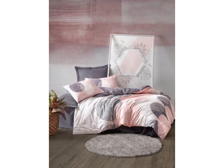L`ESSENTIEL MAISON Ranforce posteljina (135 x 200) Leron Grey