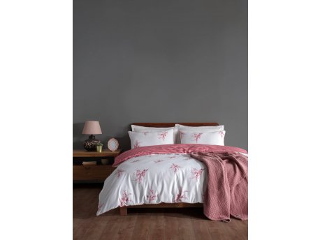 L`ESSENTIEL MAISON Ranforce posteljina (240 x 220) Meltem Pink