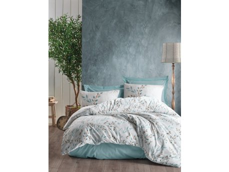 L`ESSENTIEL MAISON Ranforce posteljina (160x220) Lendell Mint