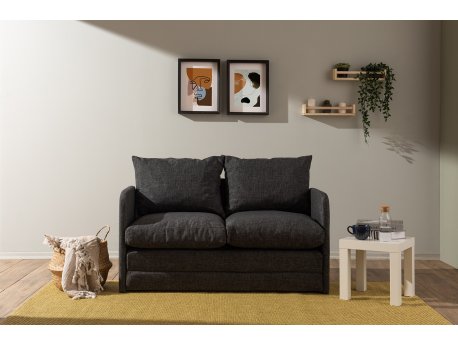 Atelier del Sofa Sofa dvosed Saga 2 Seater Dark Grey