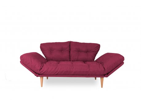 Atelier del Sofa Sofa Nina Daybed Dark Red GR105