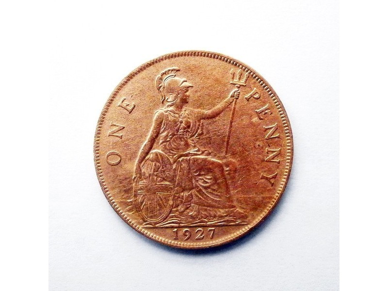 Velika Britanija 1 peni 1927