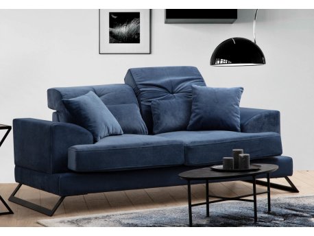 Atelier del Sofa Sofa dvosed Frido Navy Blue