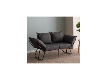 Atelier del Sofa Sofa dvosed Viper 2 Seater Dark Grey