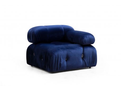 Atelier del Sofa Fotelja Bubble 1R Velvet Blue