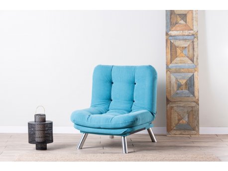 Atelier del Sofa Fotelja Misa Solo Turquoise