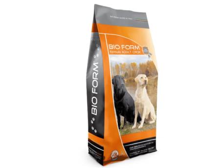BIO FORM Hrana za manje aktivne pse Standard Adult Crock, 24/10, 20 kg