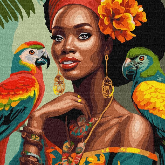 40x50cm Boje Afrike