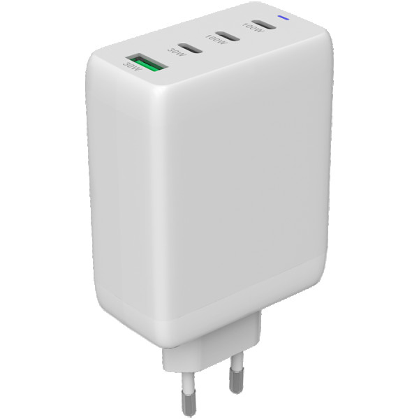CANYON charger CU100ACC GaN 100W 3xPD 1xQC EU White ( CNS-CUW100ACC )