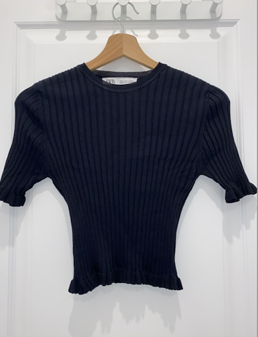 Zara knit top