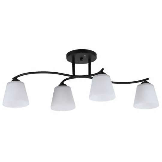 M11028-4 Max 60W 220~240V crni 4xE27 luster Mitea Lighting