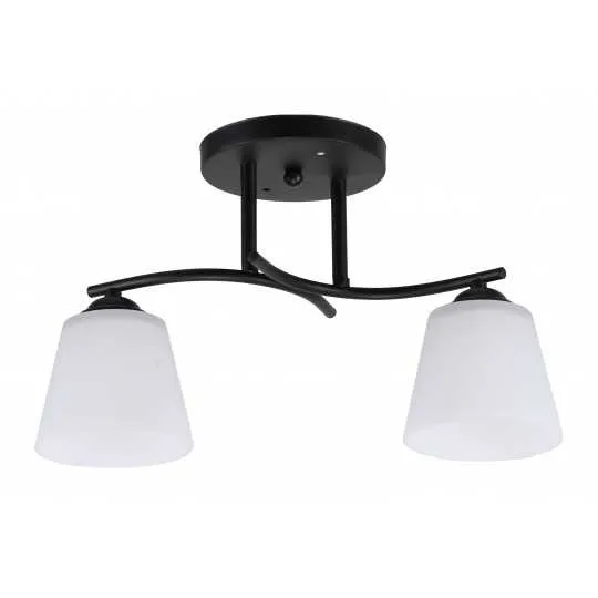 M11028-2 Max 60W 220~240V crni 2xE27 luster Mitea Lighting
