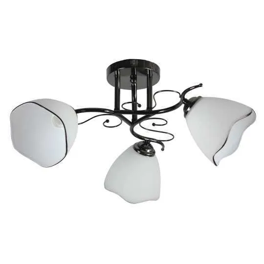 M11000-3 Max 60W 220~240V crni 3xE27 luster Mitea Lighting