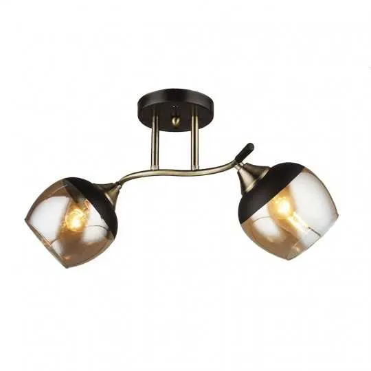 M11063-2 Max 60W 220~240V crni 2xE27 luster Mitea Lighting