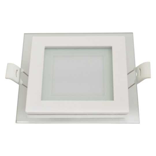 MPC6-K 6W 6500K beli stakleni ugradni kvadratni LED panel Mitea Lighting