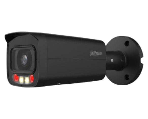 DAHUA IPC-HFW2449T-AS-IL-0360B-BLACK 4MP Smart Dual Light Fixed-focal Bullet WizSense Network kamera crna