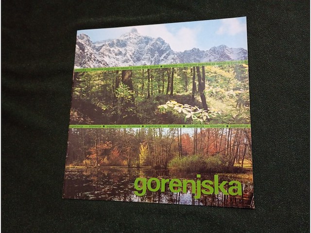 Brošura gorenjska slovenija jugoslavija