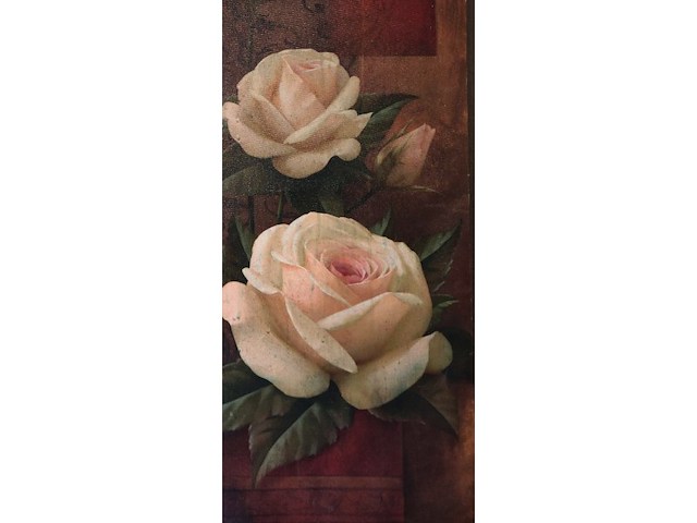 Slika reprodukcija sa vintage motivom 90 x 30 cm
