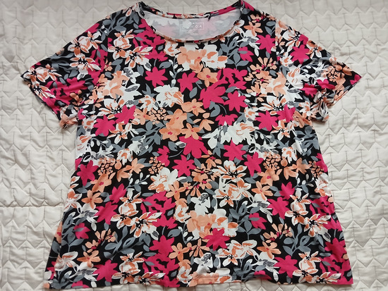 C&A Love Canda sarena cvetna viskozna bluza, XXL