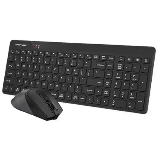 Bežična tastaura + miš A4 Tech FG2400 Air2 Fstyler YU Crna