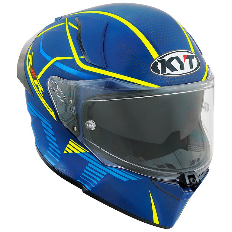 R2R CONCEPT Matt Blue Yellow kaciga