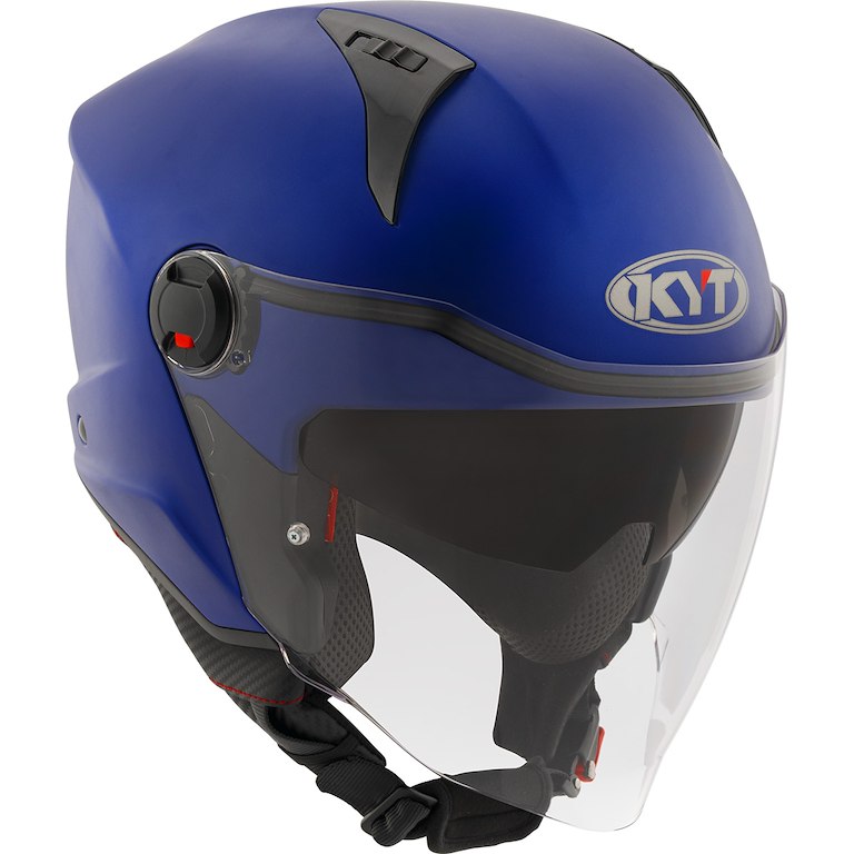 D-CITY PLAIN Matt Blue kaciga